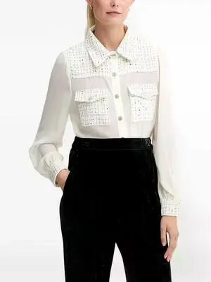 MORGAN Pocket Woven Shirt