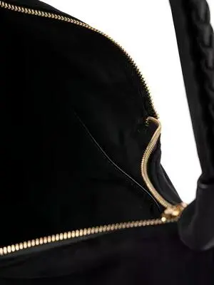 MORGAN Braided Handle Tote Bag