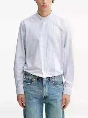Marc O'polo Striped Pocket Shirt - Blue
