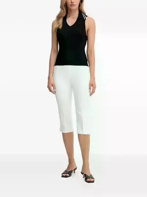 MORGAN Slit-hem Cropped Trousers