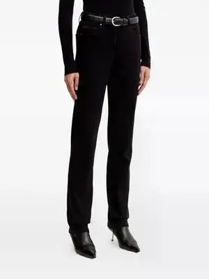 MORGAN Zip-up Straight-leg Jeans