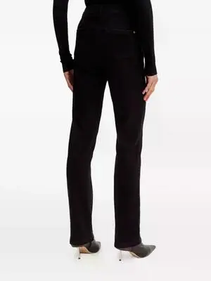 MORGAN Zip-up Straight-leg Jeans