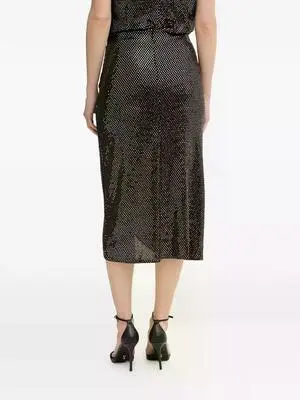 MORGAN Asymmetric Wrap Skirt