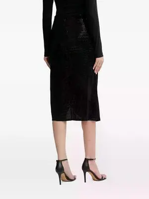 MORGAN Jolivia Sequin Midi Skirt