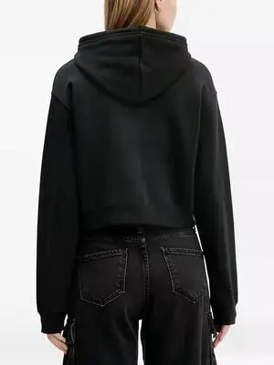CONVERSE Star Chevron Cropped Hoodie