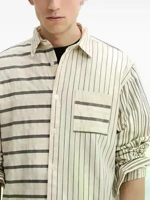 Desigual Jack Patch-pocket Striped Shirt
