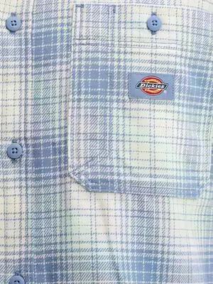 Dickies Plaid-pattern Chest-pocket Shirt