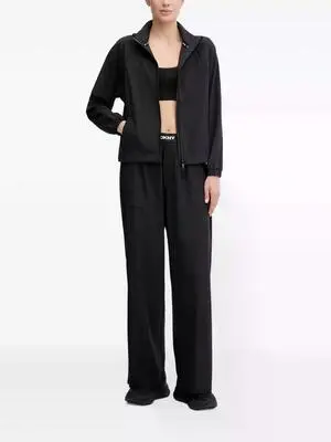 Dkny Zip Hooded Jacket - Black