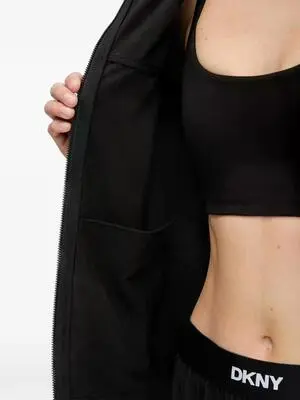 Dkny Zip Hooded Jacket
