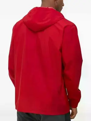 Adidas Hooded Zip Jacket - Red