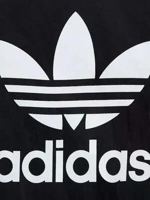 Adidas Logo-print Sweatshirt - Black