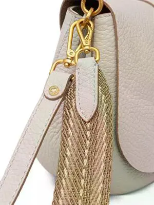 GIANNI CHIARINI Helena Flap Strap Satchel - Neutrals