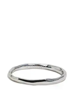 Bimba Y Lola Irregular Bangle Bracelet - Silver