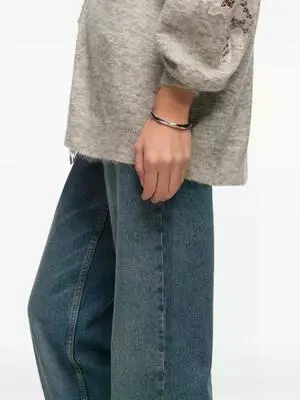 Bimba Y Lola Irregular Bangle Bracelet - Silver