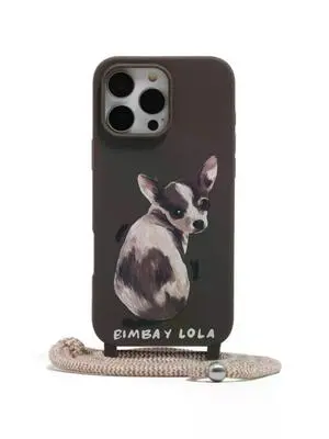 Bimba Y Lola Chihuahua-print Iphone 16 Pro Max Case - Brown