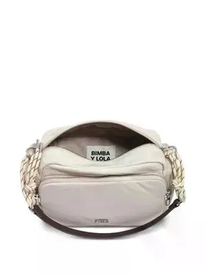 Bimba Y Lola Satchel Cross Body Bag - Neutrals