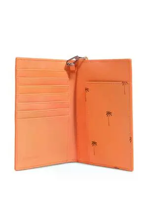 Bimba Y Lola Palm-tree Print Passport Cover