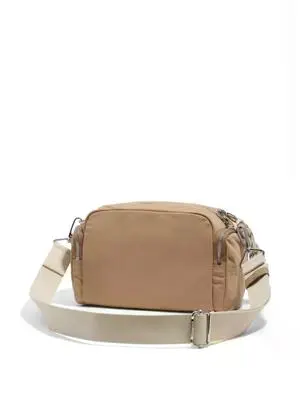 Bimba Y Lola Medium Zip Crossbody Bag With Rope Detail - Neutrals