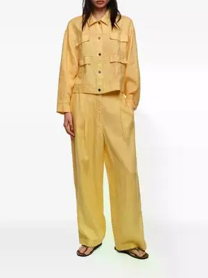 Bimba Y Lola Patch Pocket Jacket - Yellow