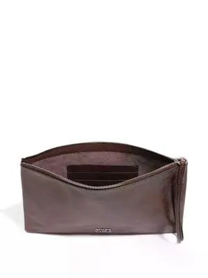 Bimba Y Lola Cow Leather Wristlet