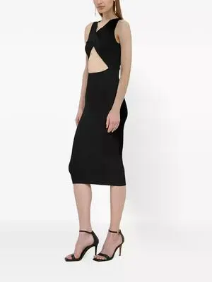 SILVIAN HEACH Cut-out Midi Dress