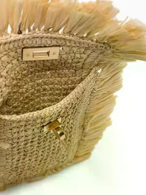 ANYA HINDMARCH Raffia Crossbody Bag