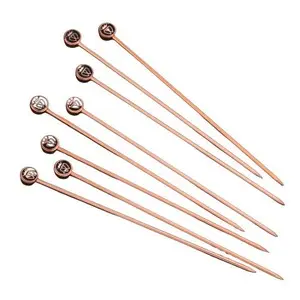 PRINCE OF SCOTS Luckenbooth 8-pack Xl-cocktail Picks - Copper