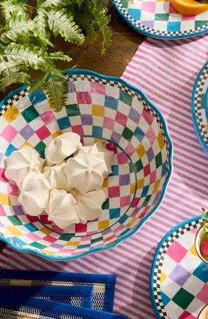 MACKENZIE-CHILDS Jamboree Melamine Serving Bowl