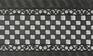 MACKENZIE-CHILDS Classic Check Double Door Mat