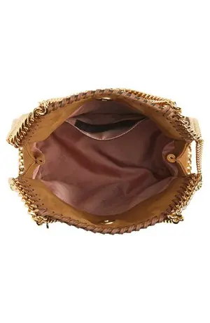 Stella McCartney Mini Falabella Woven Crossbody Bag