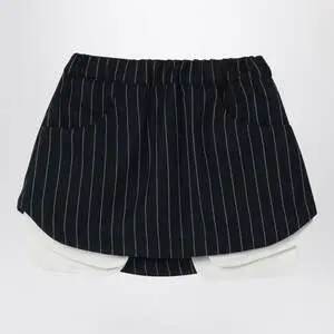 DOUUOD Pinstripe Grace Skirt