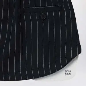 DOUUOD Pinstripe Grace Skirt