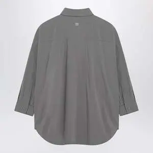 DOUUOD Cotton-blend Button-up Shirt - Grey