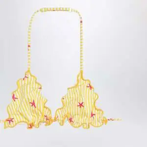 MC2 SAINT BARTH Striped Bikini With Starfish