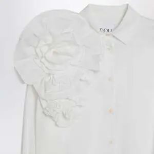 DOUUOD Striped Cotton Shirt
