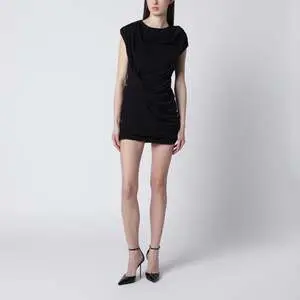 ENTIRE STUDIOS Twist Mini Dress - Black