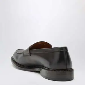 DOUCAL'S Leather Penny Loafers - Brown