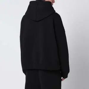 ENTIRE STUDIOS Cotton Zip-up Hoodie - Black