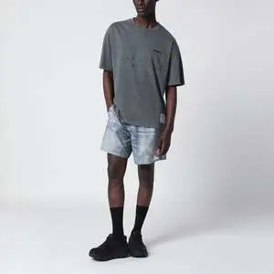 Satisfy Peaceshell 5" Shorts In Digital Denim