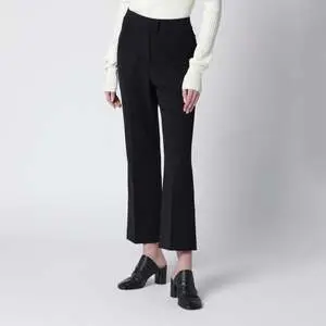 ENTIRE STUDIOS Wool-blend Flared Cropped Trousers