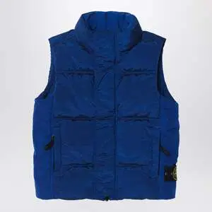 Stone Island Quilted Gilet - Blue
