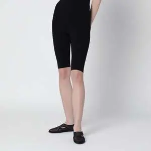 ENTIRE STUDIOS Short Leggings In Viscose Jersey - Black