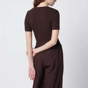 ENTIRE STUDIOS Lounge Redwood T-shirt - Brown