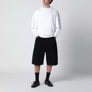 ENTIRE STUDIOS Baggy Bermuda Denim Shorts - Blue