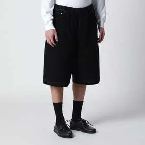 ENTIRE STUDIOS Baggy Bermuda Denim Shorts - Blue
