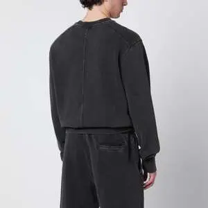 ENTIRE STUDIOS Washed Cotton Crewneck Sweatshirt