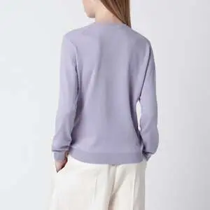 Loro Piana Sergio Crew-neck Cashmere Sweater - Purple