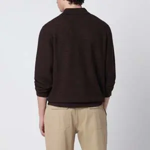 Loro Piana Gokarna Wool-blend Polo Shirt