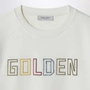GOLDEN GOOSE Cotton Sweatshirt With Embroidered Logo