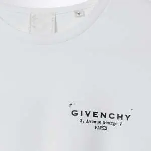 Givenchy Cropped T-shirt With Logo Print
